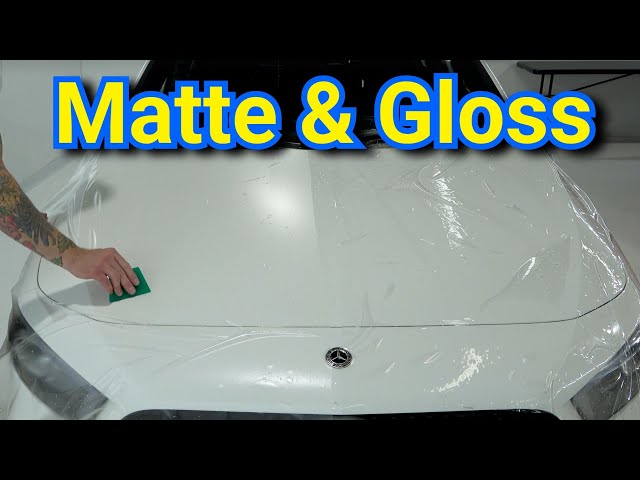 Glossy Vs. Matte Car Wrap: What’s the Difference?
